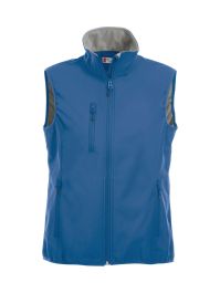 Basic Softshell Vest Ladies Royal blue