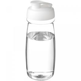 H2O Active® Pulse 600 ml drikkeflaske med fliplåg Transparent